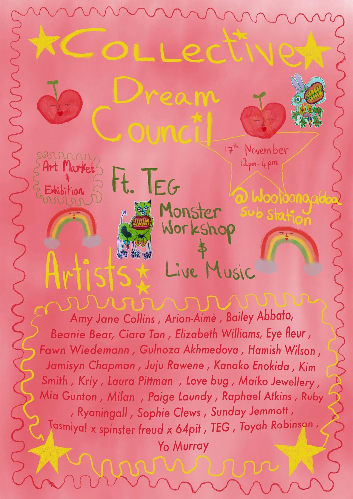 Collective Dream Council Art Market, Communify Qld - Woolloongabba ...