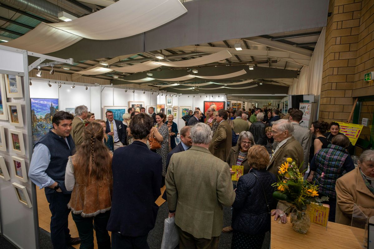 Borders Art Fair 2025 Private View, Borders Events Centre, Kelso, 13 ...