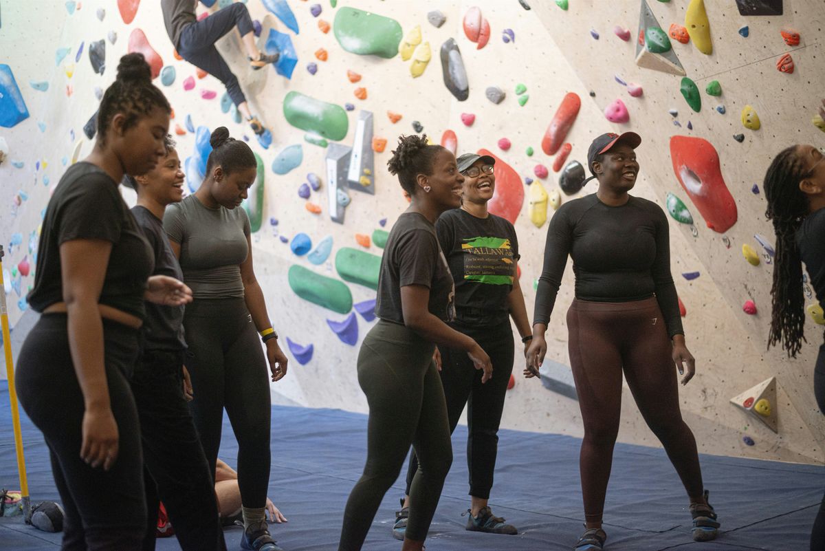 Black Girls Climb - Bouldering (Indoor Climbing) Social #15, Rise ...