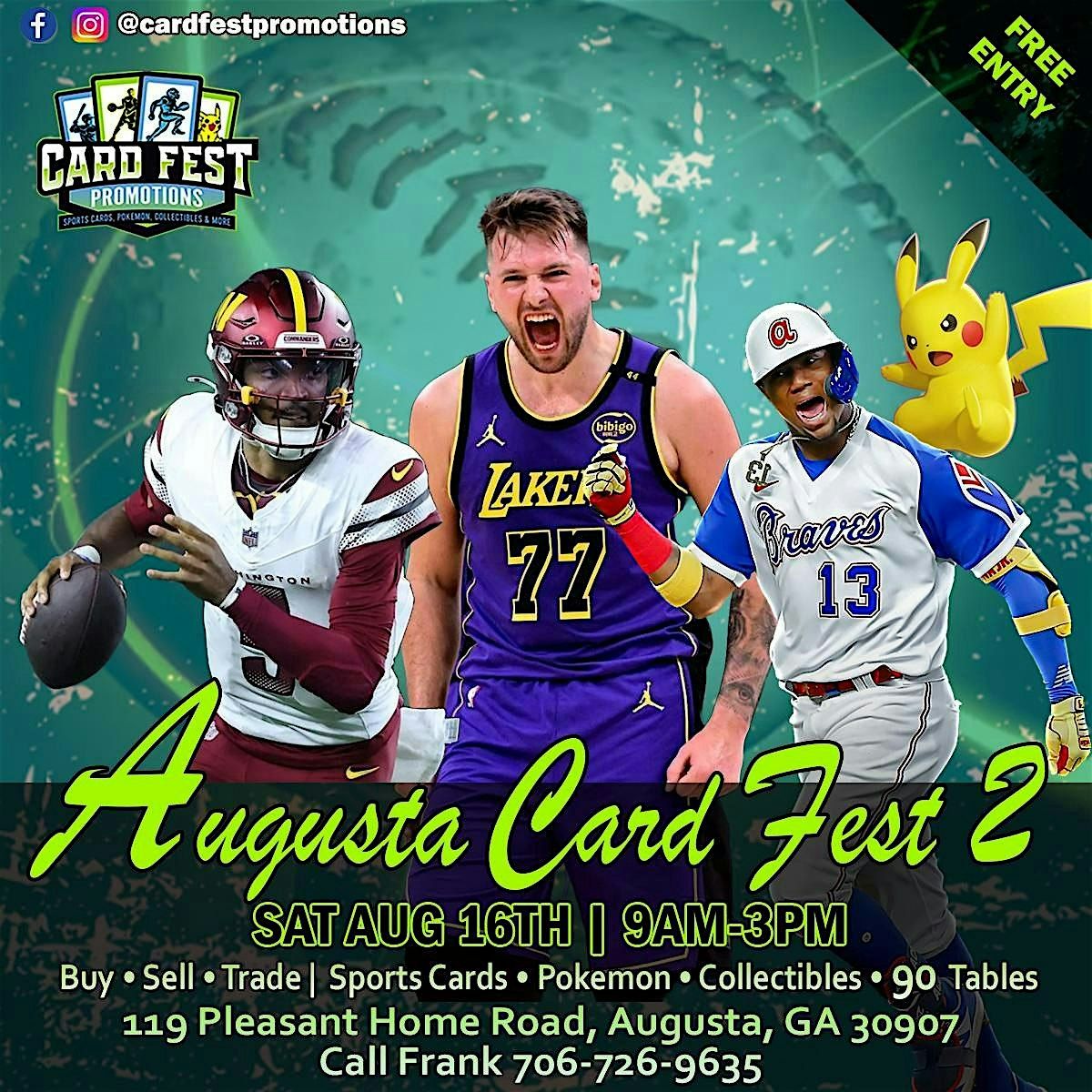 Augusta Card Fest 2, 119 Pleasant Home Rd, Augusta, 16 August 2025 ...