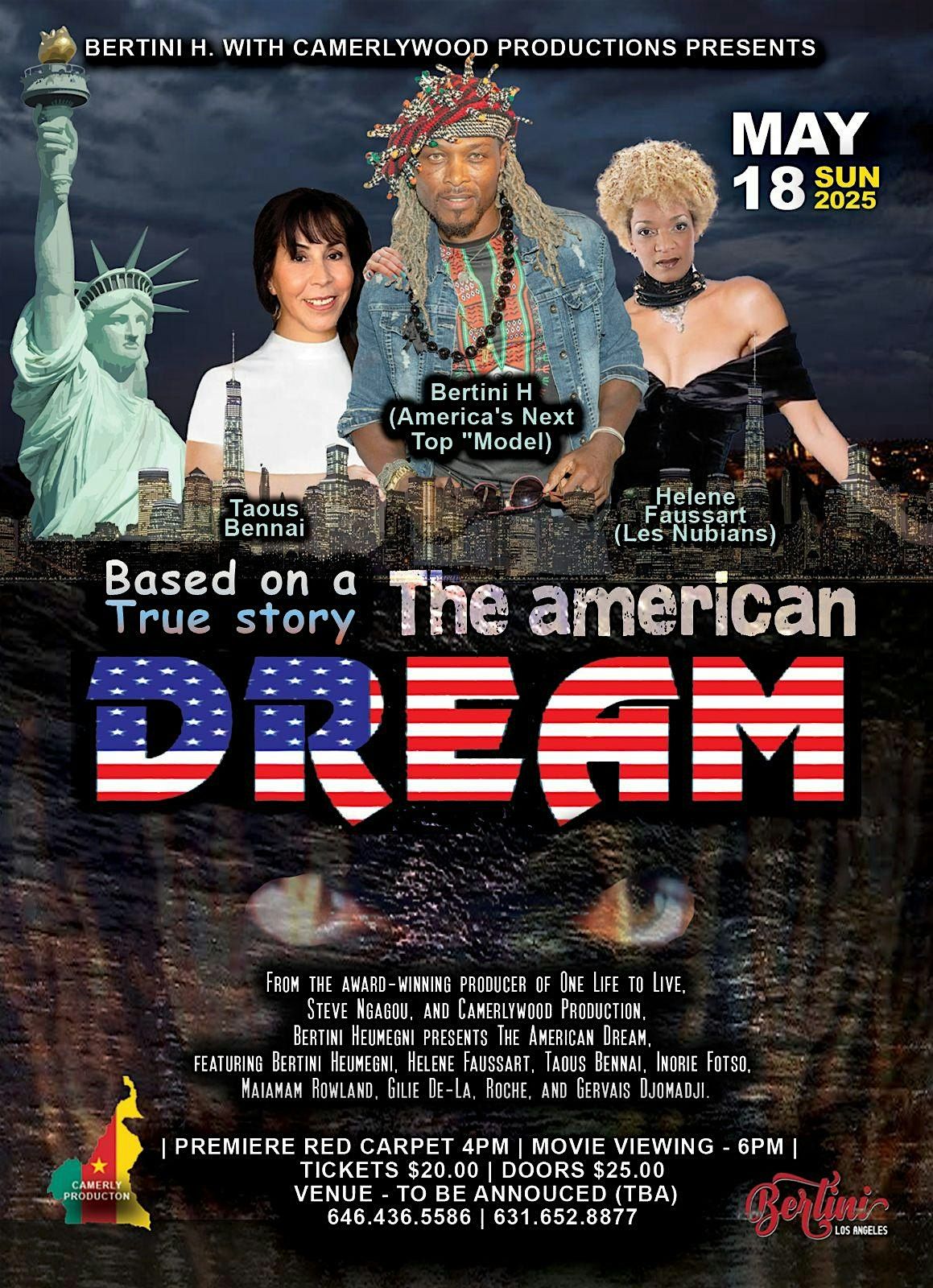 The American Dream Movie Premiere, TBA Agency, Los Angeles, 18 May 2025 ...