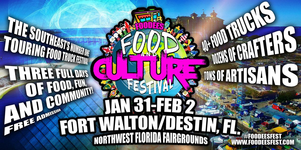 Foodees Food & Culture Festival, Fort Walton/Destin, Florida, 1958 ...