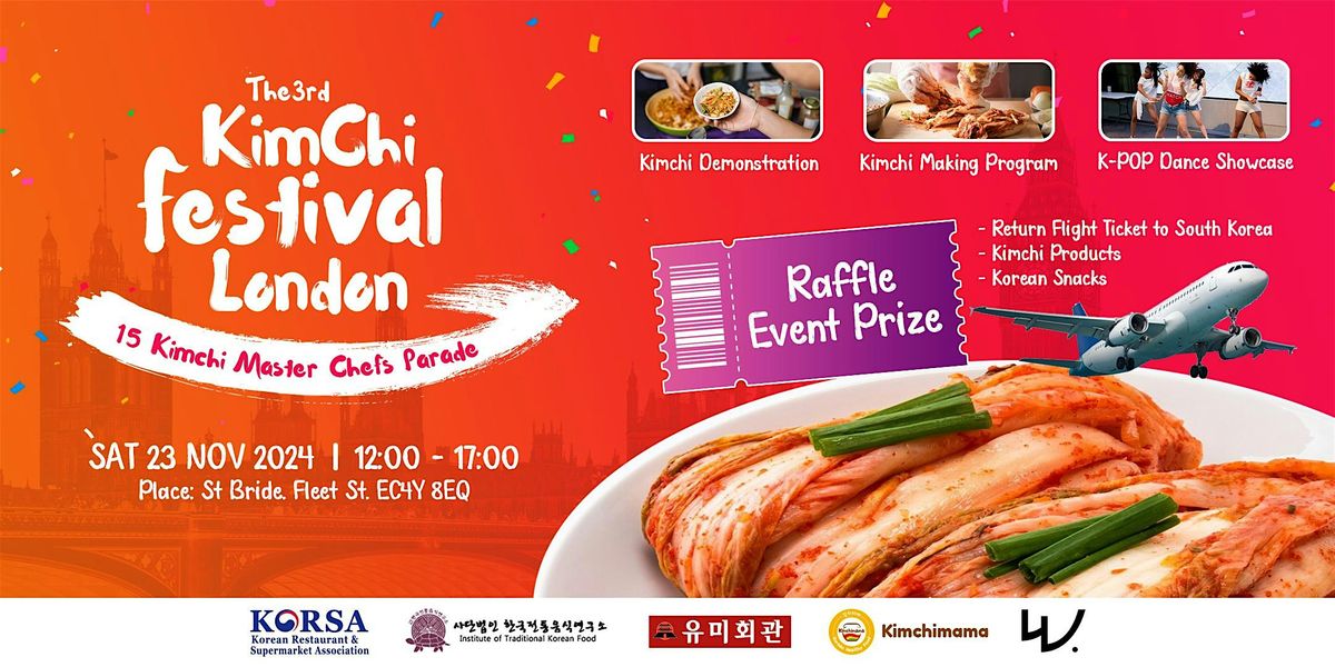 [London] The 3rd Kimchi Festival London -15 Kimchi Master Chefs Parade ...
