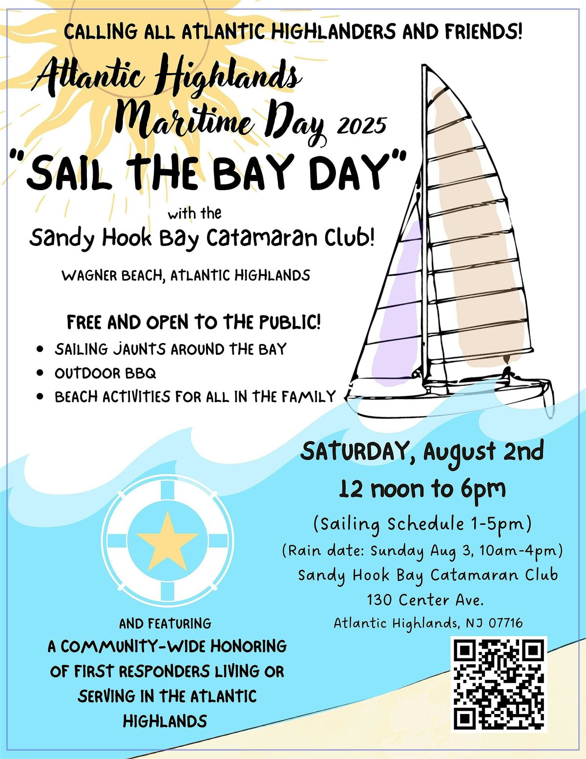 Sail the Bay Day with the Sandy Hook Bay Catamaran Club!, Sandy Hook ...