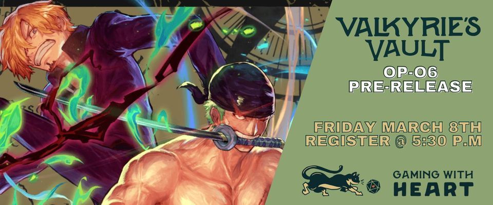 One Piece OP-06 Pre-release, 1044 E Main Street, Brownsburg, IN, United ...