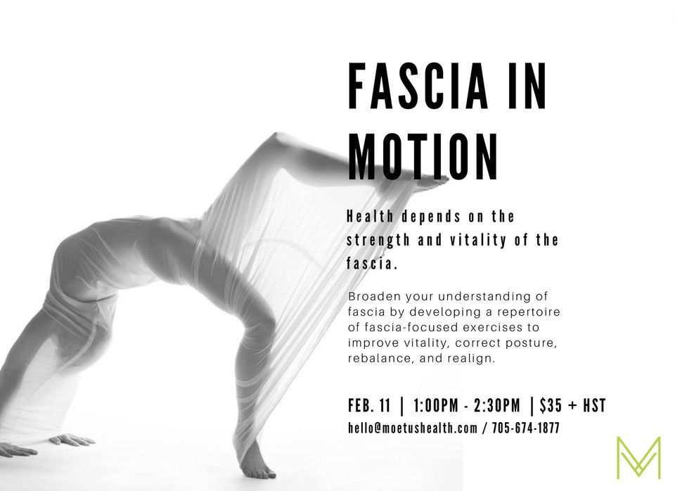 Fascia in Motion, Moetus Health Inc., Sudbury, 11 February 2024 | AllEvents