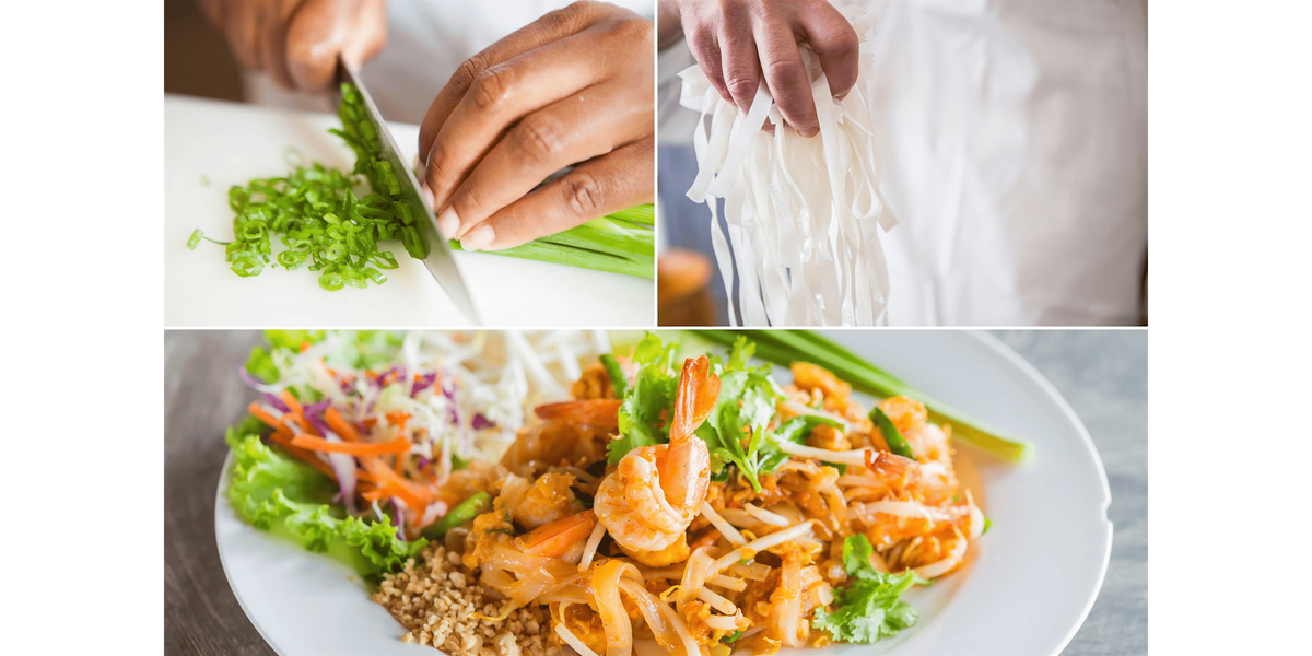 Making Shrimp Pad Thai With Chef Jesse - Cooking Class in Baltimore ...