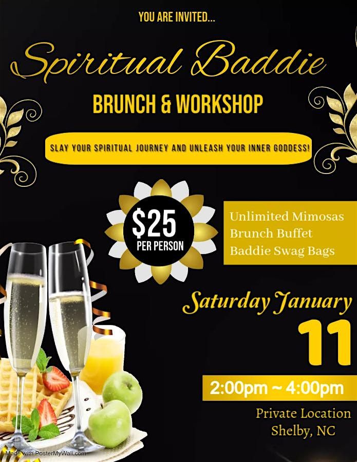 Spiritual Baddie Brunch and Workshop, 11 January 2025 | AllEvents