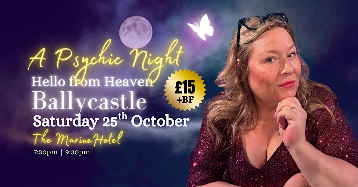 Halloween Psychic Night in Ballycastle, Marine Hotel Ballycastle, 25 ...