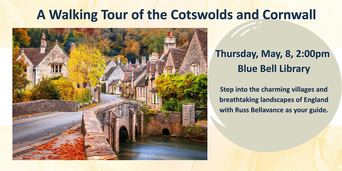 A Walking Tour Of The Cotswolds And Cornwall, Wissahickon Valley Public ...