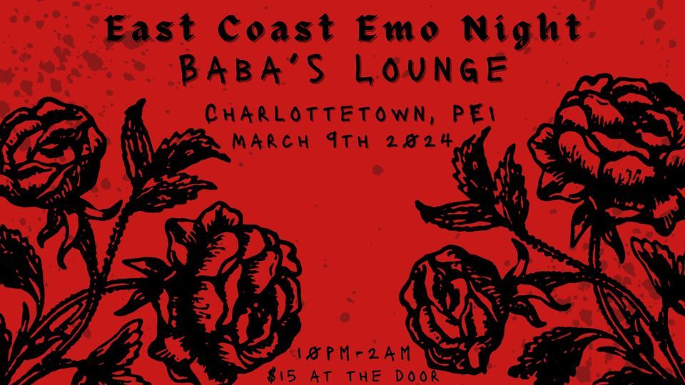 Emo Night PEI @ Babas Lounge, Baba's Lounge, Charlottetown, 9 March to ...