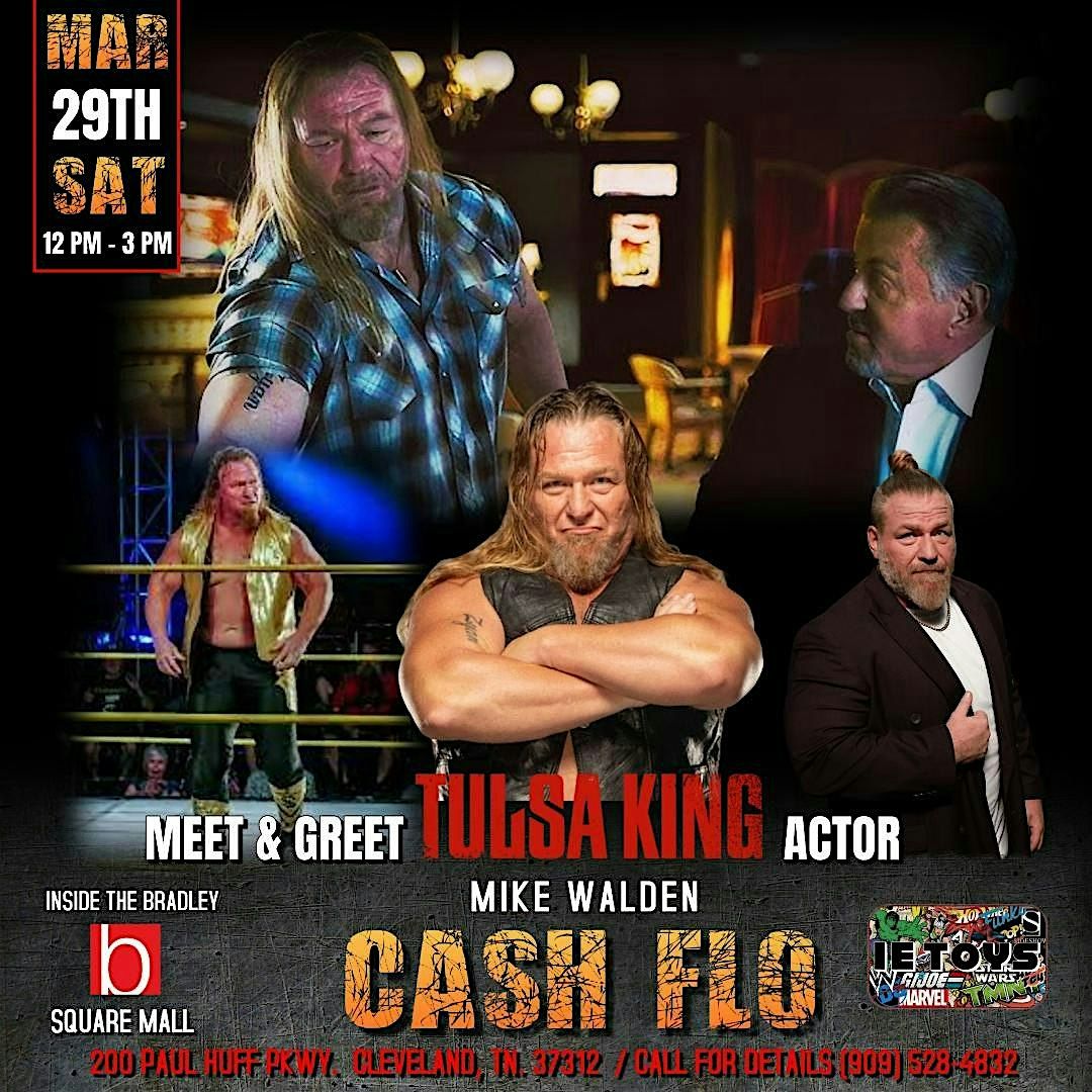 Meet Tulsa King Star BigFoot/OVW Wrestler CASH FLO, Bradley Square Mall ...
