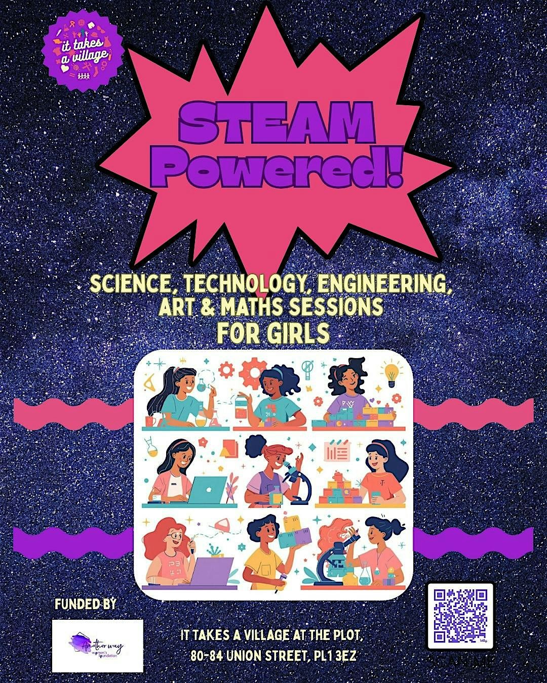 STEAM Powered! Sessions for girls, It Takes a Village @ The Plot ...