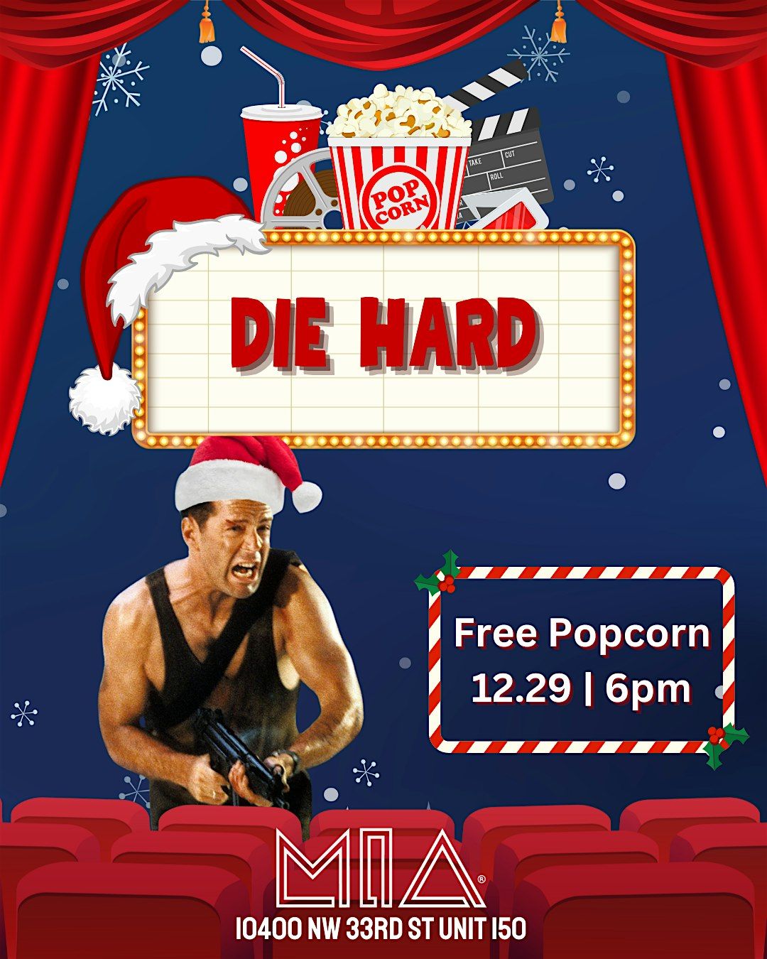 MIA Die Hard Movie Night, MIA Bruhaus, Doral, 15 January 2025 | AllEvents