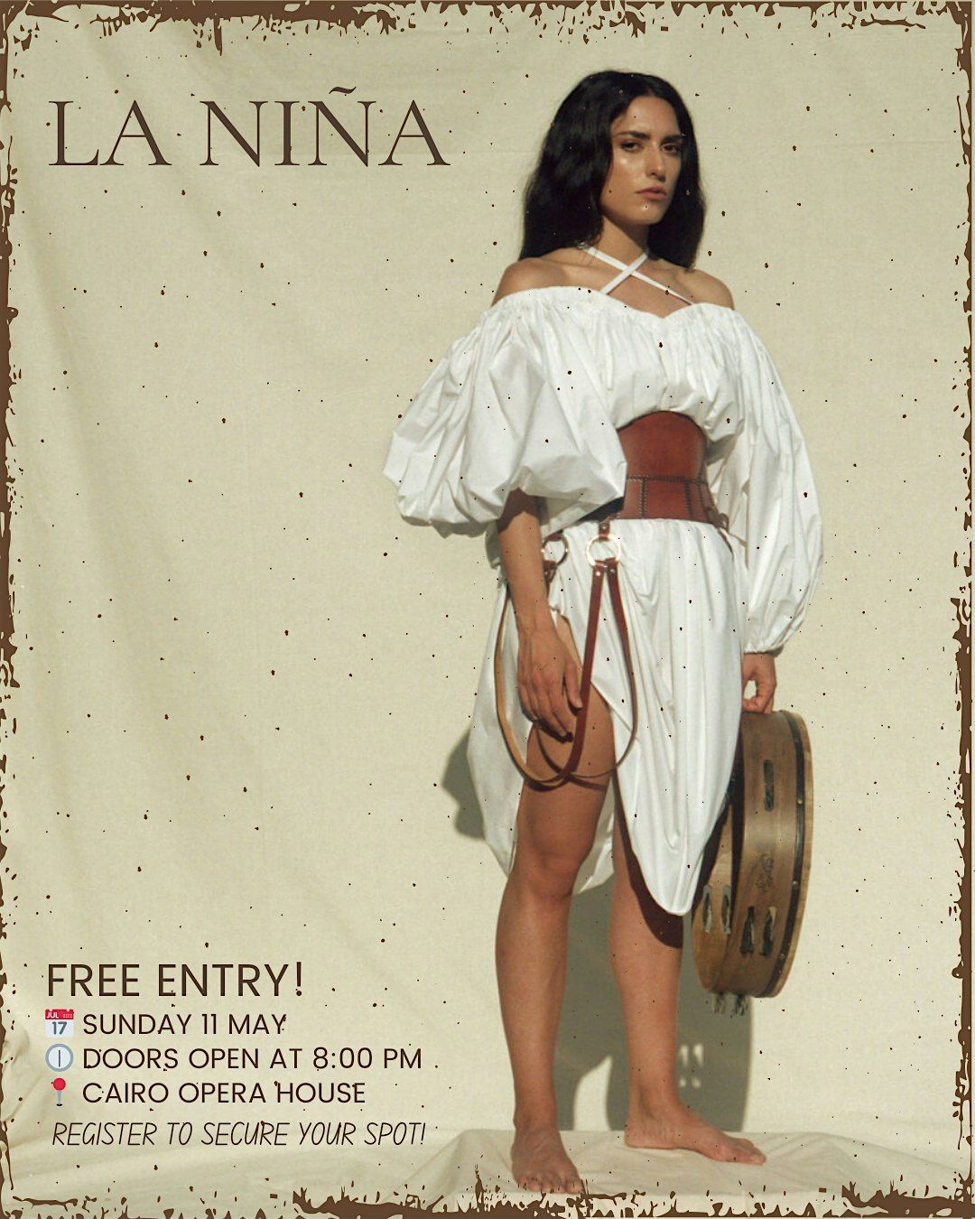 La Niña del Sud, Cairo Opera House - Small Hall, Zamalek, 11 May 2025 ...