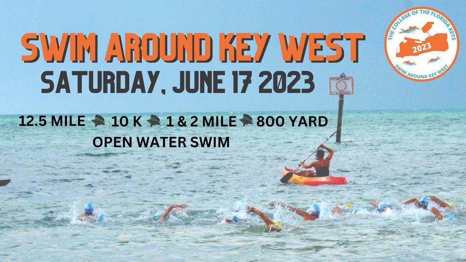 Annual College of the Florida Keys Swim Around Key West, Higgs Beach ...