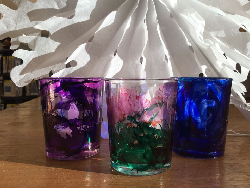 Alcohol Ink Candle Holders , Cashmere Library, 23 January 2024 | AllEvents