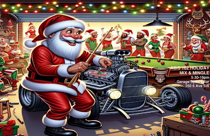 ASIS 162 Holiday Mix and Mingle, Garage Sports Bar, Calgary, 19 ...