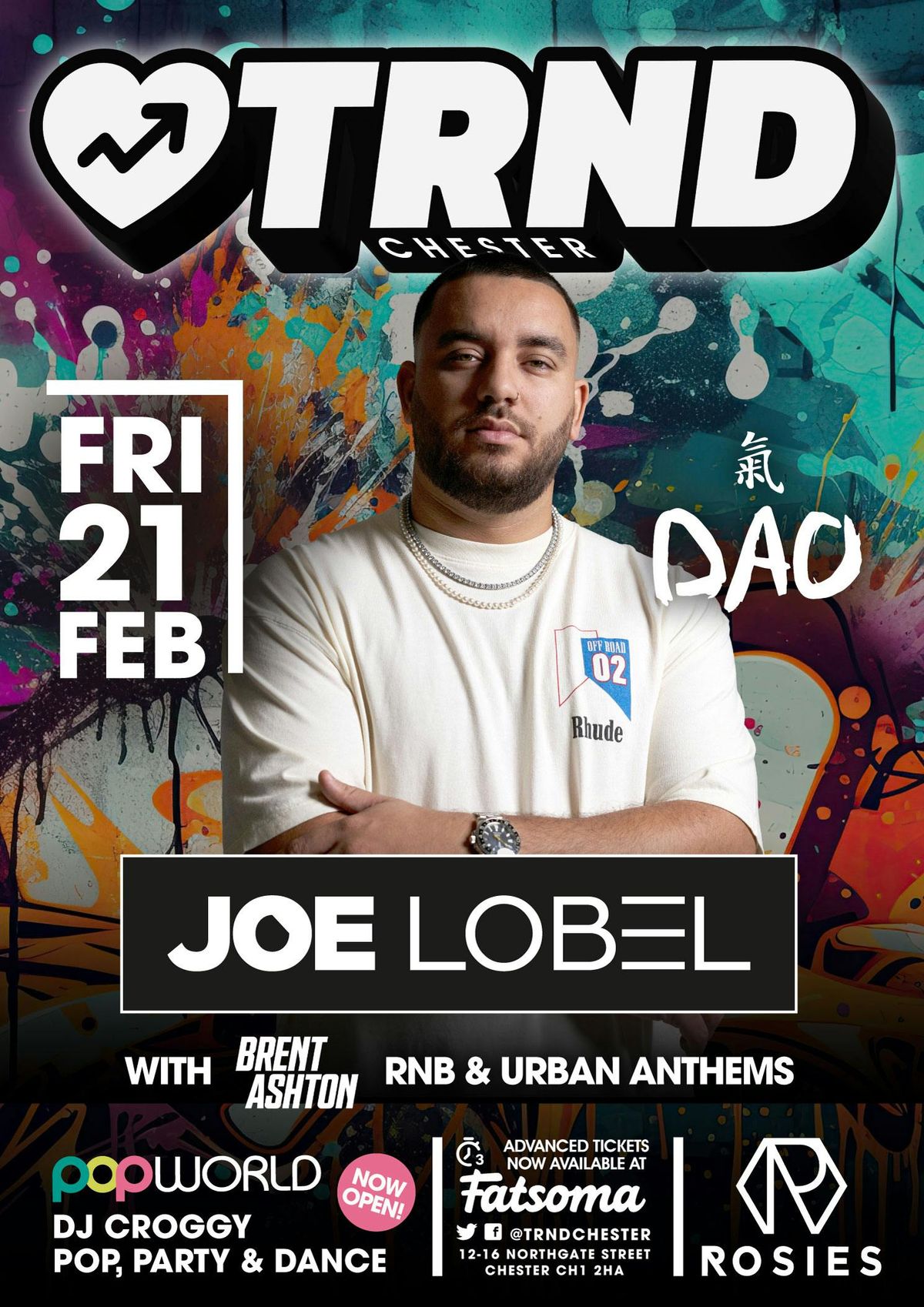 Joe Lobel @ Rosies Chester, Rosies - Chester, 21 February to 22 ...