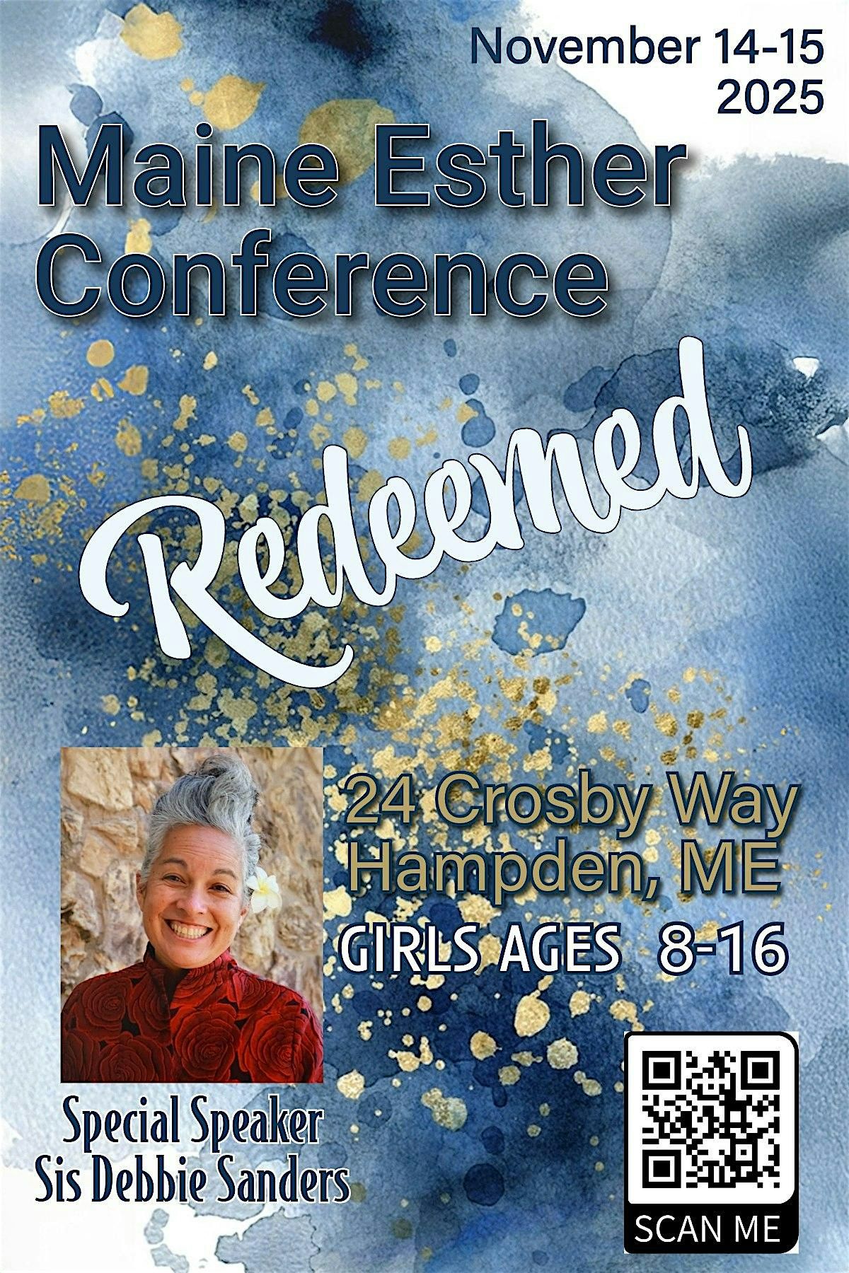 Maine Esther Conference 2025, Calvary Apostolic Church, Hampden, 14 ...