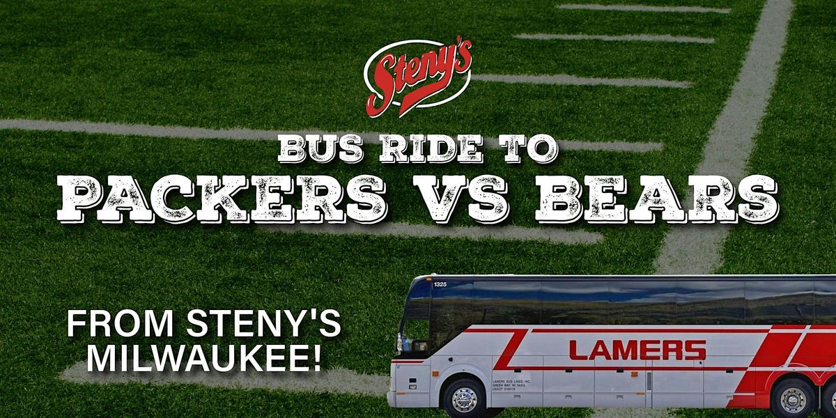 Stenys Milwaukee Bus Ride to Lambeau - Packers vs Bears!, Steny's ...