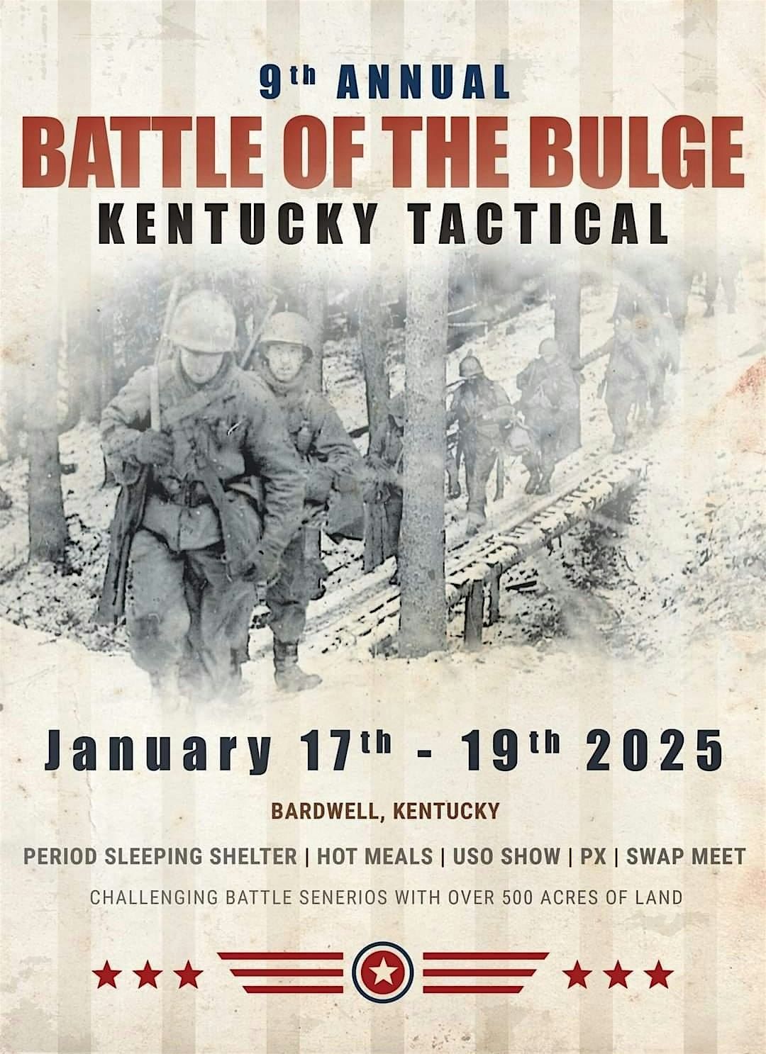 Battle of the Bulge Kentucky Tactical 2025, Old Milburn HS 4325 KY-1371 ...