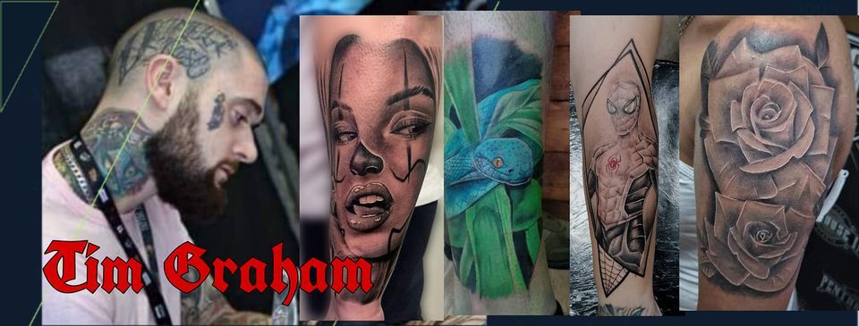 Tim Graham at Sinful Flesh Tattoo , Sinful Flesh Tattoo, Lünen, 10 July ...