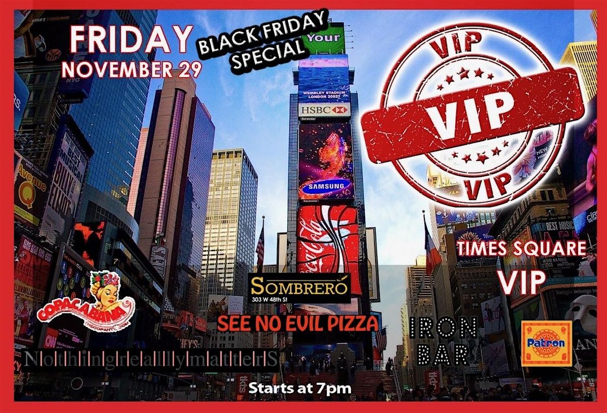 NYC BLACK FRIDAY THANKSGIVING WEEKEND PUB CRAWL 2024 only $15, Iron Bar ...
