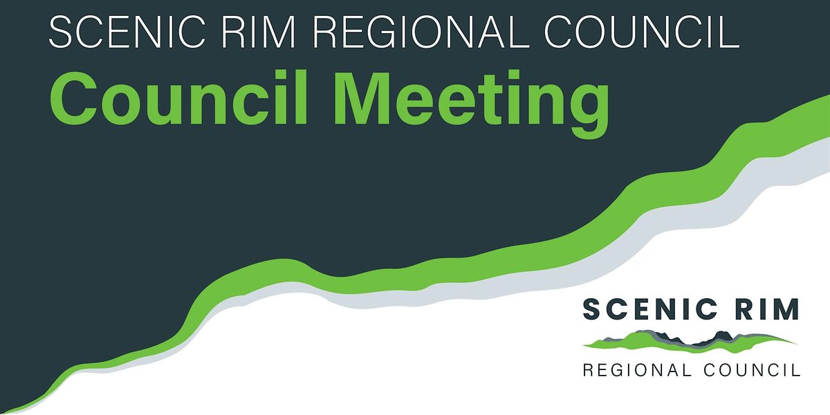 Scenic Rim Regional Council Ordinary Meeting - 28th May 2025, Scenic ...