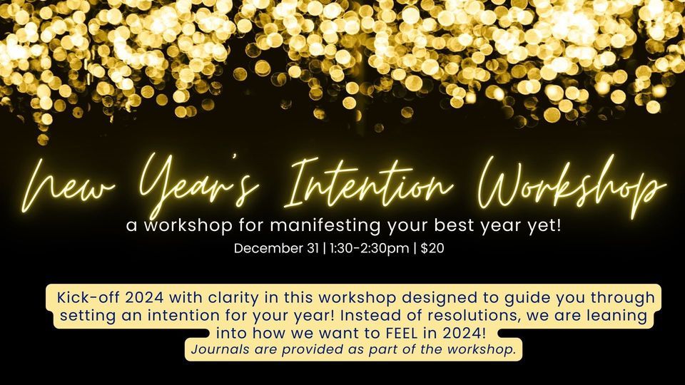 NYE Intention Workshop, Beach Town Yoga, Saint Petersburg, December 31 ...