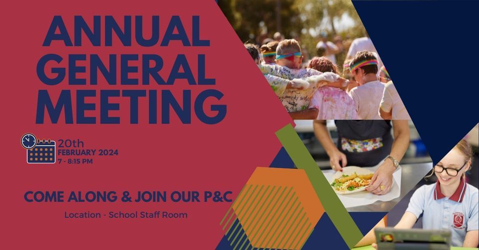 P&C Annual General Meeting, Duncraig Primary School P&C, Perth ...
