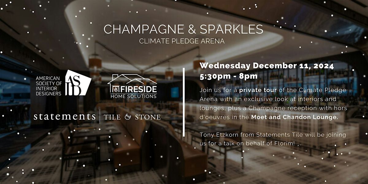 ASID WA Champagne & Sparkles Holiday Party, Climate Pledge Arena ...