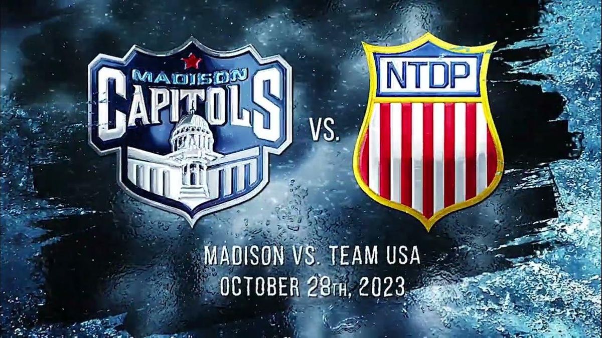 Madison Capitols vs. USA Hockey National Team Development Program, Bob ...