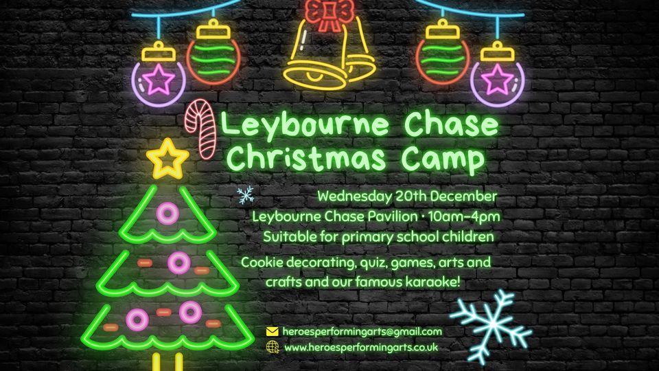 Leybourne Chase Christmas Camp , Leybourne Chase, West Malling, 20 ...
