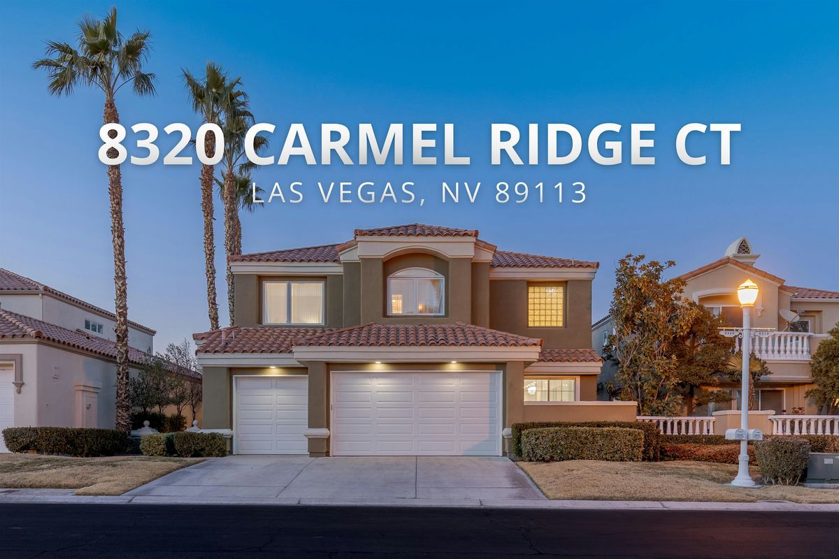 LAS VEGAS SPANISH TRAIL OPEN HOUSE, 8320 Carmel Ridge Ct, Las Vegas, 23 March 2025 | AllEvents