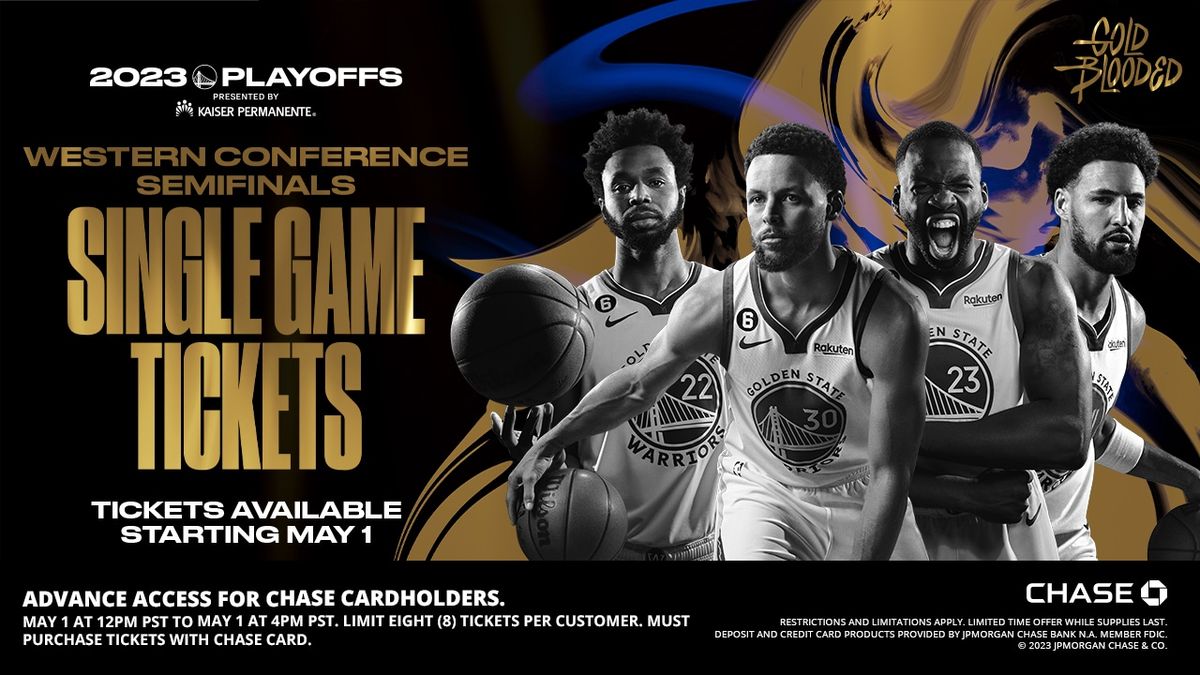 NBA Western Conference Semifinals: Golden State Warriors vs. TBD - Home ...