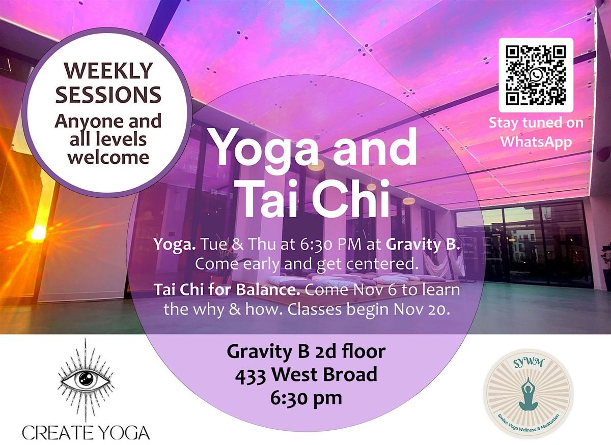 Tai Chi For Balance, Gravity, Columbus, 8 January 2025 | AllEvents