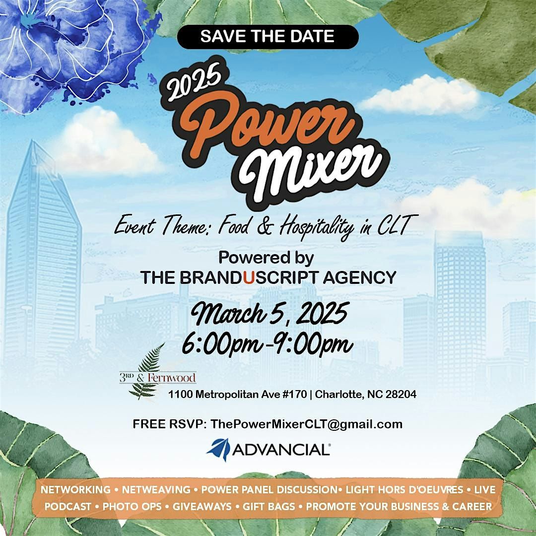 The Power Mixer - "Food & Hospitality in CLT", 3rd & Fernwood ...