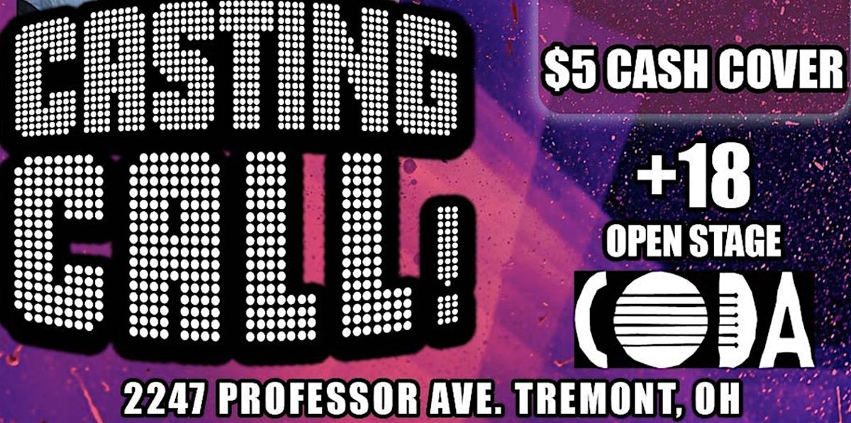 Casting Call! A Drag Competition at CODA, CODA, Cleveland, 20 February ...