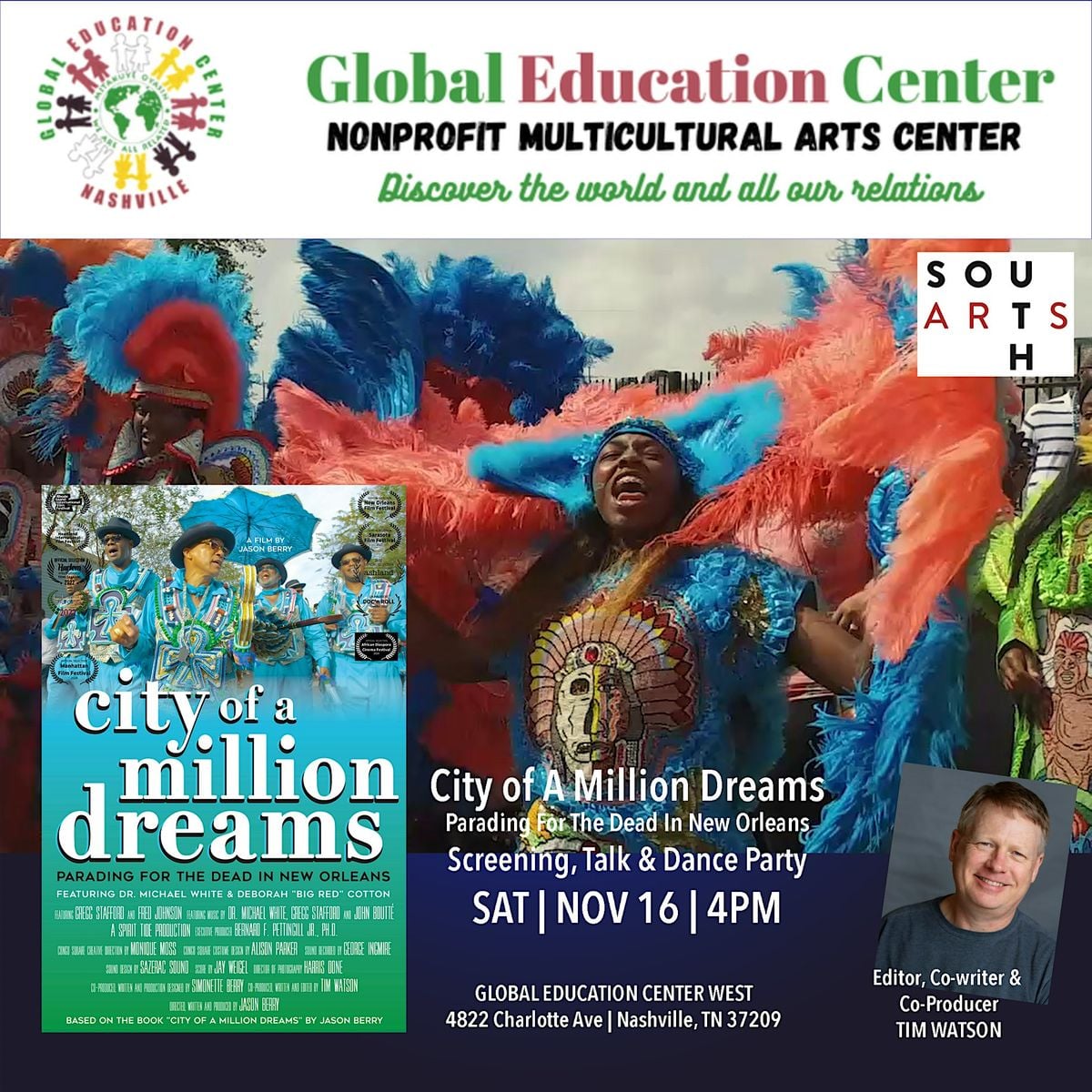 Movie + Concert: City of a Million Dreams! + Righteous Few Brass Band ...