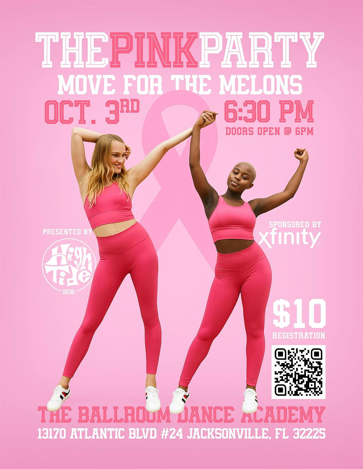 The PINK Party- dance fitness. Breast Cancer Awareness, Ballroom Dance ...