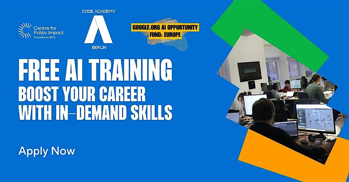 CPI + Google.org Essentials of AI Training November, Code Academy ...