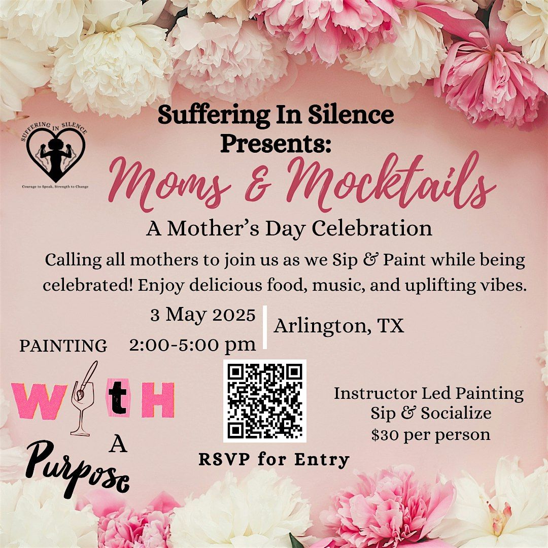 "Moms & Mocktails" Painting With a Purpose, 3 May 2025 | AllEvents