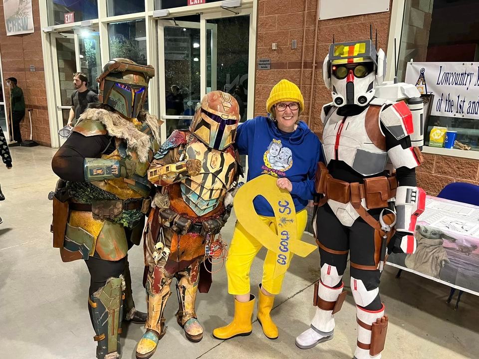 SC Stingrays Go Gold Star Wars Game, North Charleston Coliseum and ...