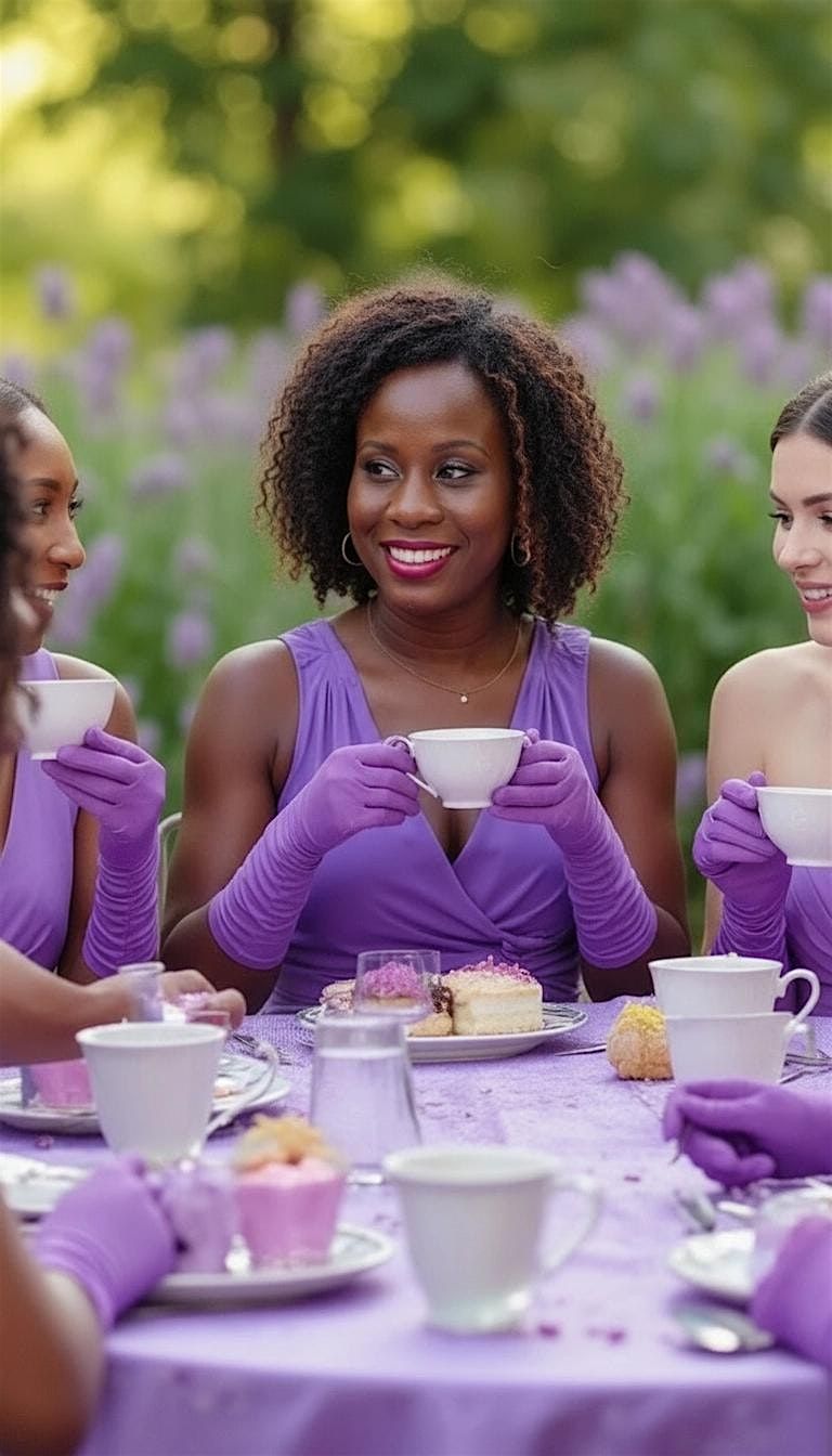 The Power of Purple Tea Party (Healthcare Networking Event), 363 N Sam ...
