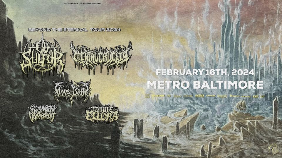 OV SULFUR w/ Mental Cruelty, Ghost Bath, Extermination Dismemberment ...