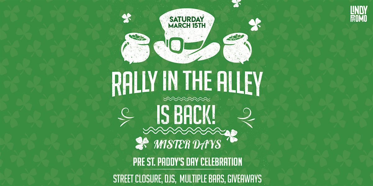 Mister Days Rally In The Alley!, Mister Days, Arlington, 15 March 2025 ...