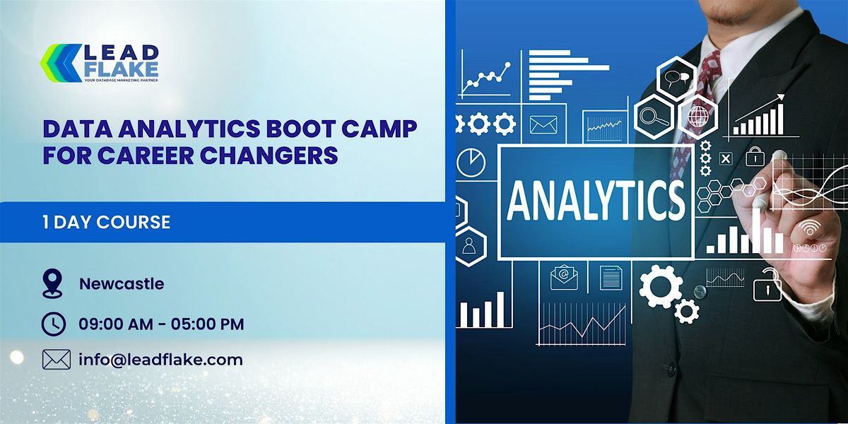 Data Analytics Boot camp for Career Changers – 1 Day Course in Newcastle, 20 November to 19 ...