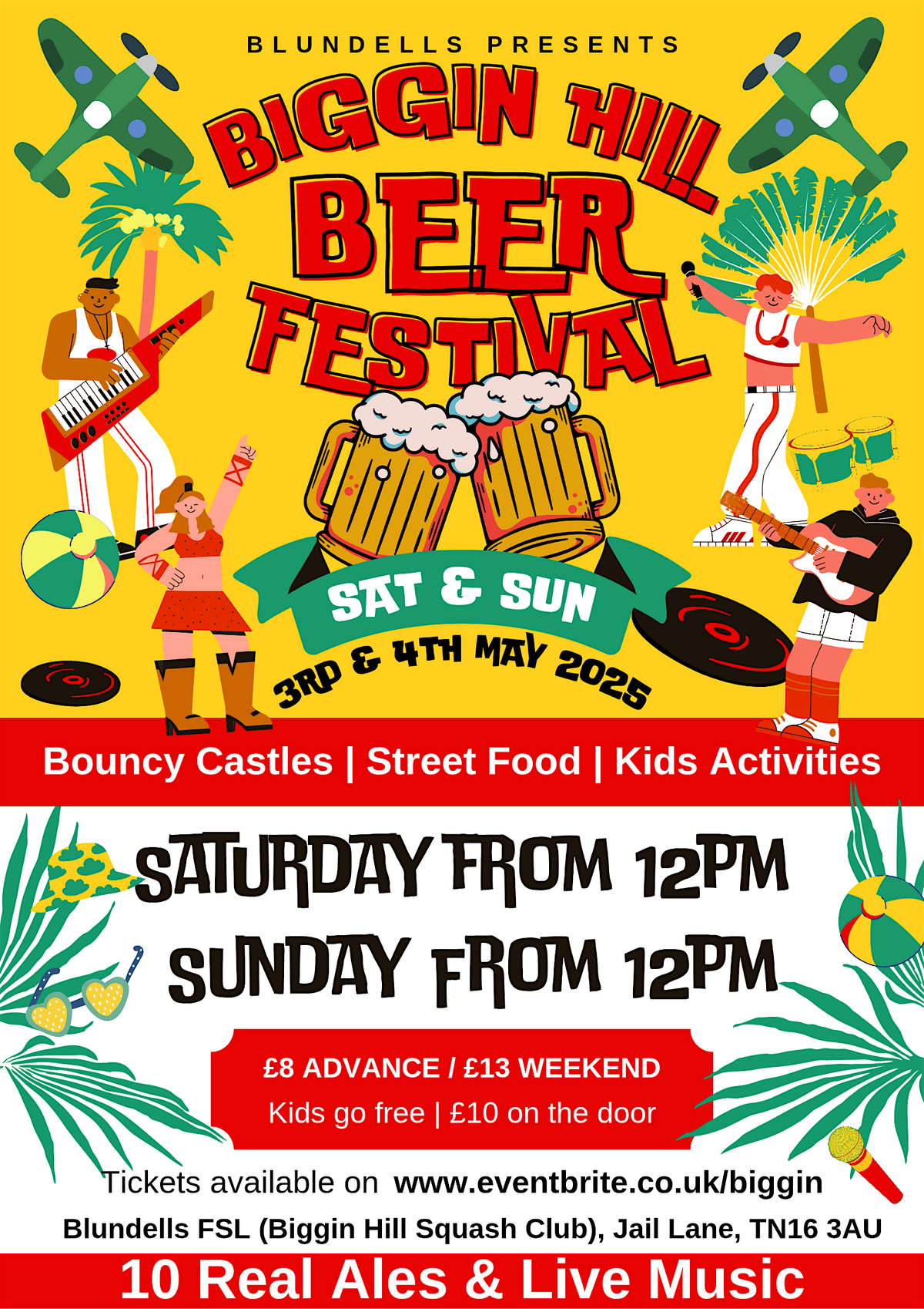 Blundells Presents: Biggin Hill Beer Festival - 3rd & 4th May 2025 ...