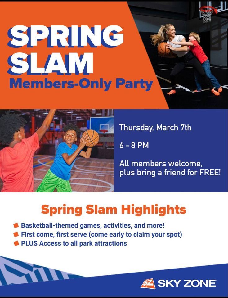 Members Night SPRING SLAM, 1300 W International Speedway Blvd #105 ...